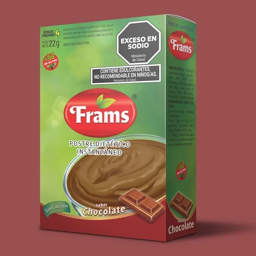 Postre CHOCOLATE X18 Gr Frams